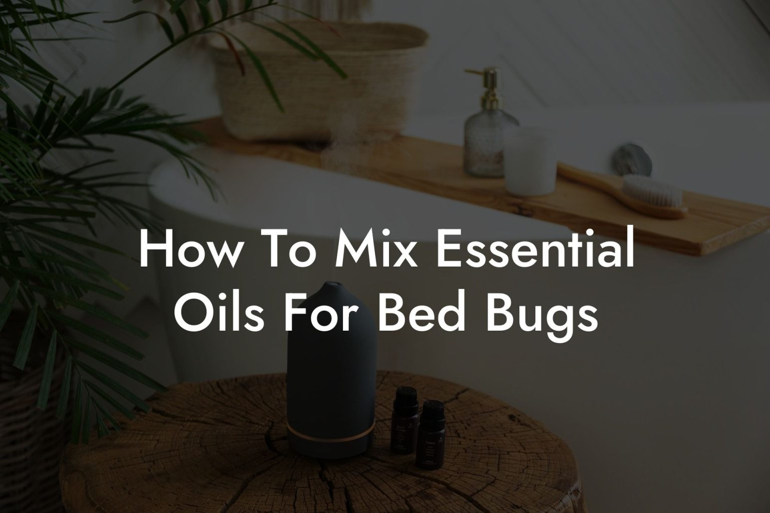 How To Mix Essential Oils For Bed Bugs | Oshu | Artisan Essential Oils