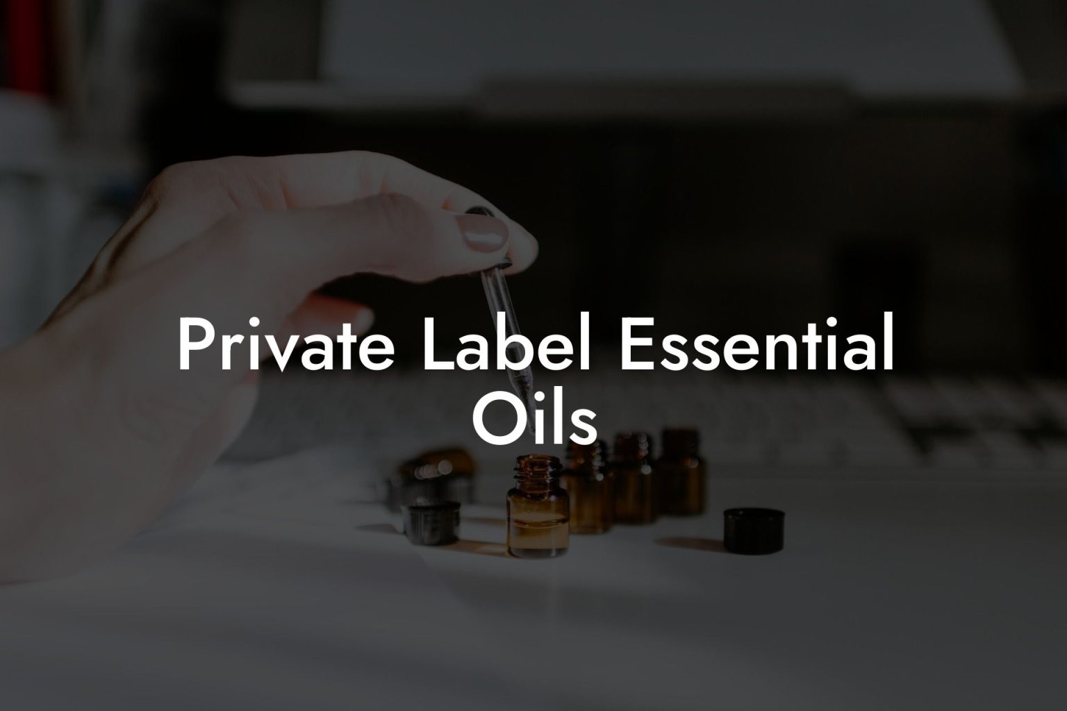 Private Label Essential Oils | Oshu | Artisan Essential Oils