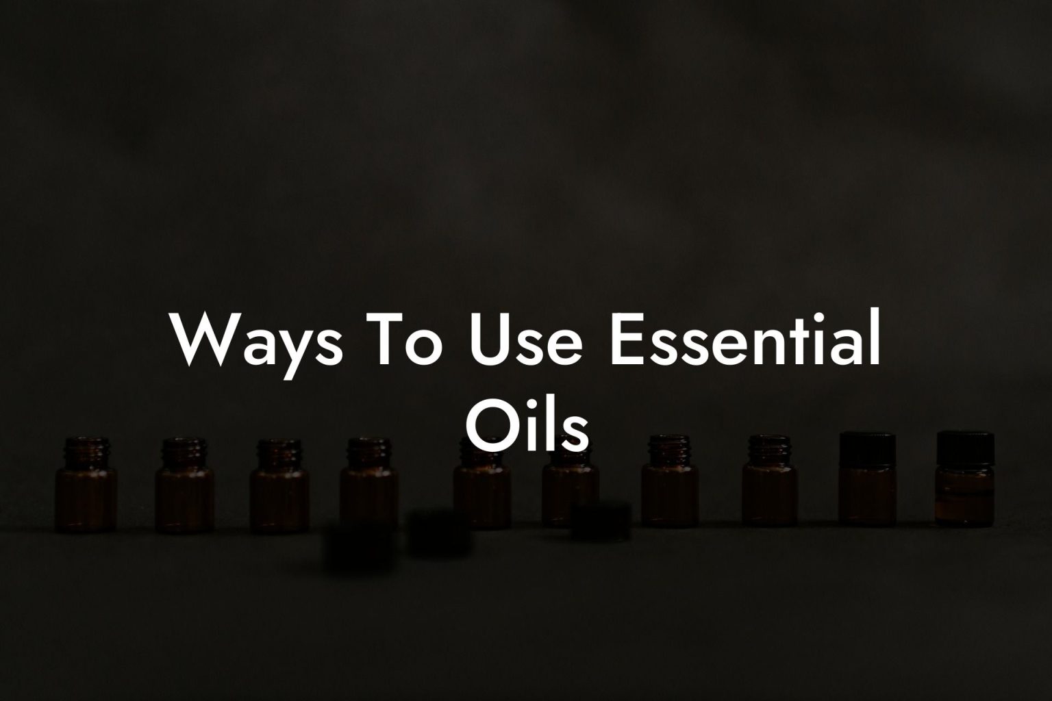 How To Use Revive Essential Oils | Oshu | Artisan Essential Oils